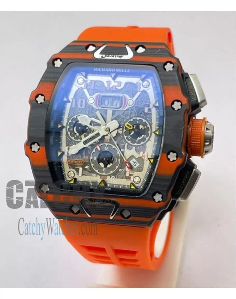 Richard Mille RM11 Orange Watch for Men | Catchy Watches