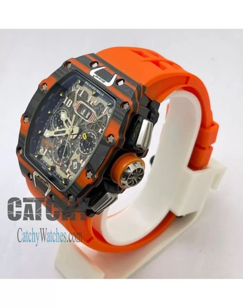 Richard Mille RM11 Orange Watch for Men | Catchy Watches