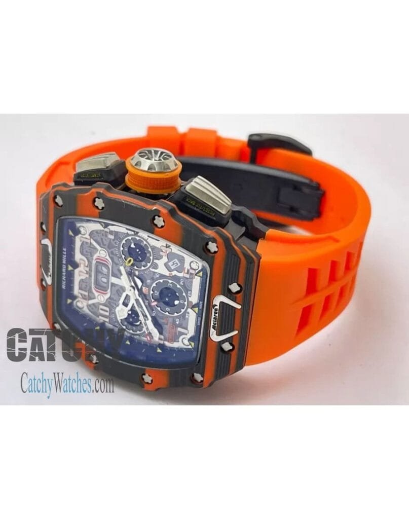 Richard Mille RM11 Orange Watch for Men | Catchy Watches