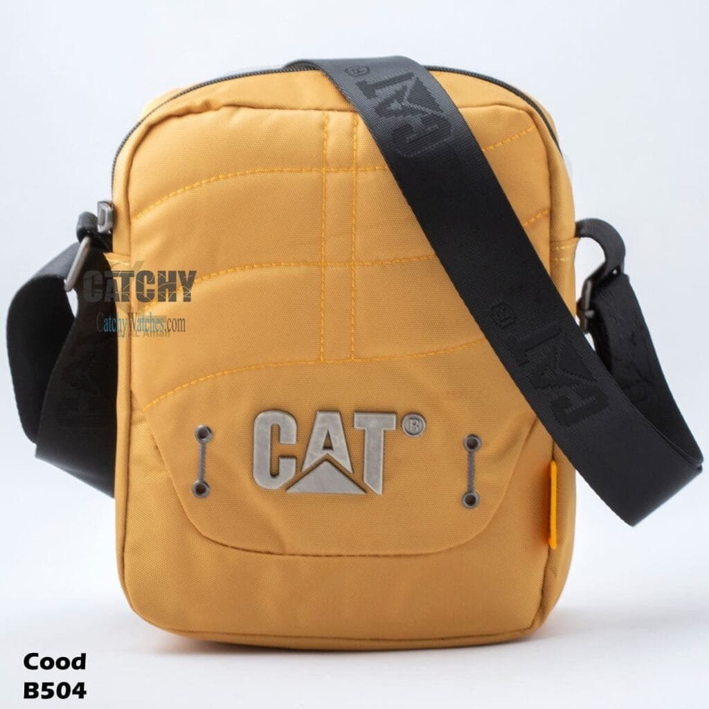 Caterpillar Crossbody Bag Yellow Color | Catchy Watches