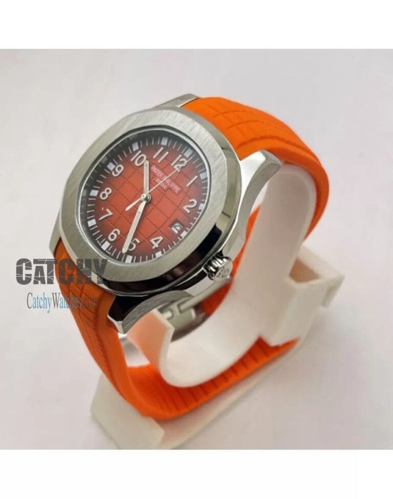 Patek Philippe Geneve Orange Watch For Men | Catchy Watches