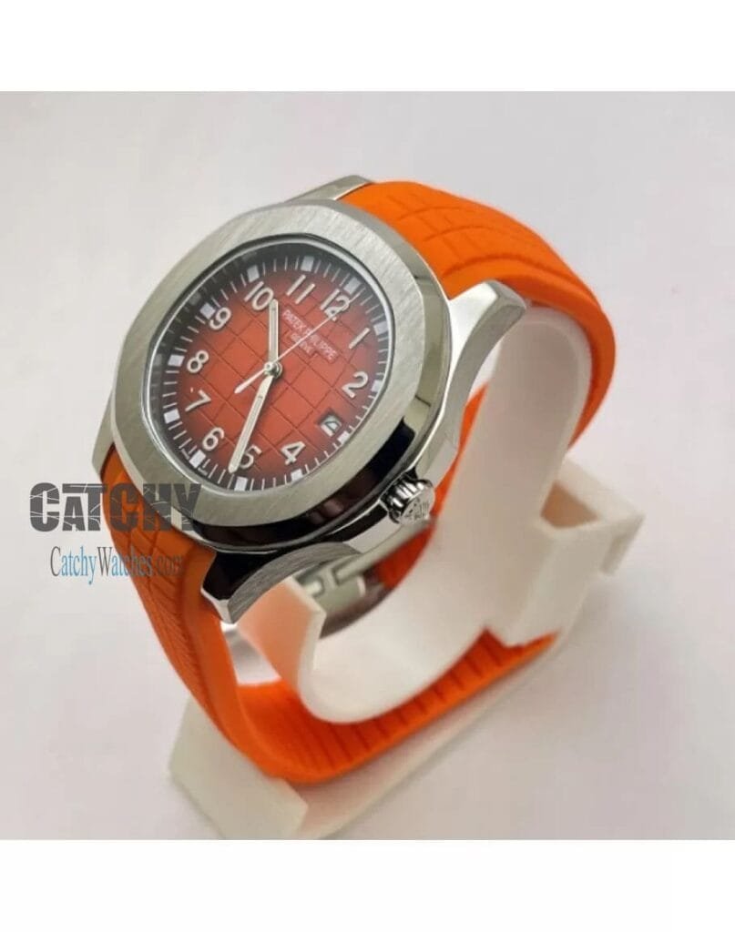 Patek Philippe Geneve Orange Watch For Men | Catchy Watches