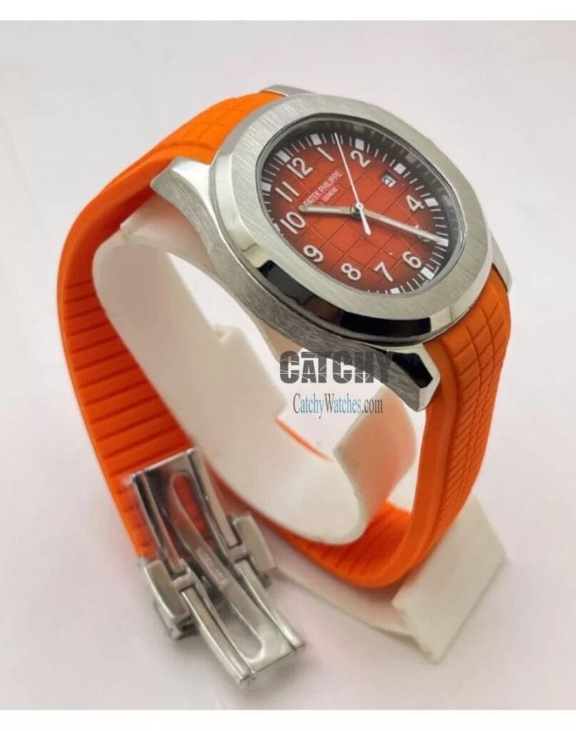 Patek Philippe Geneve Orange Watch For Men | Catchy Watches