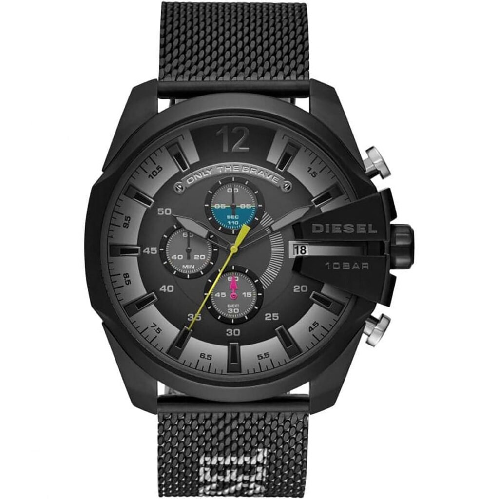 Original Diesel Men Watch Mega Chief Dz4514 | Catchy Watches