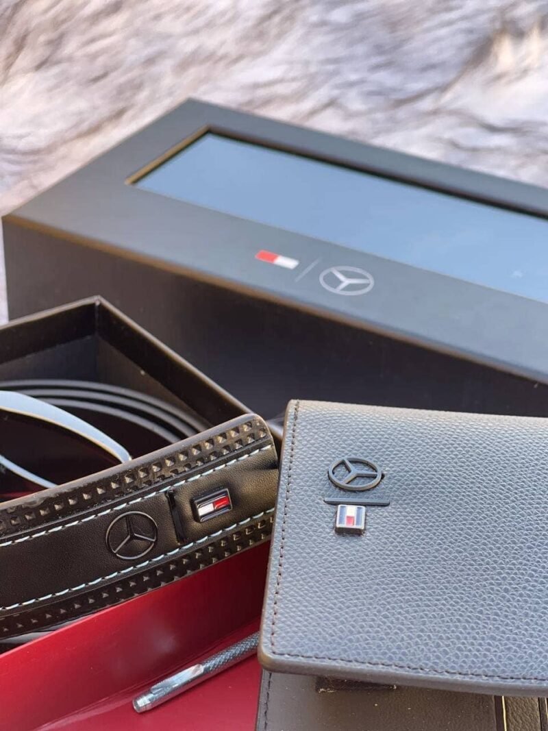 Mercedes-Benz Men’s Set belt and Wallet | Catchy Watches