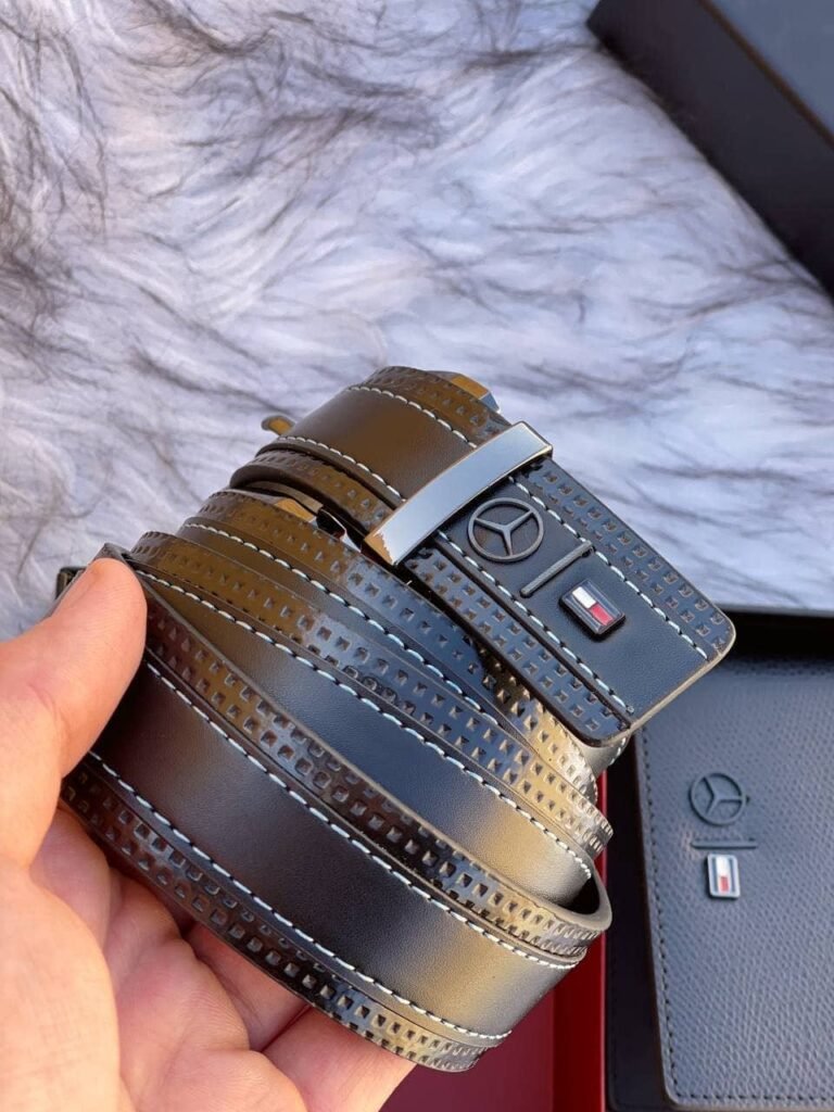 Mercedes-Benz Men’s Set belt and Wallet | Catchy Watches
