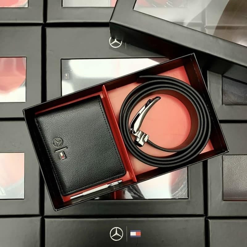Mercedes-Benz Men’s Set belt and Wallet | Catchy Watches