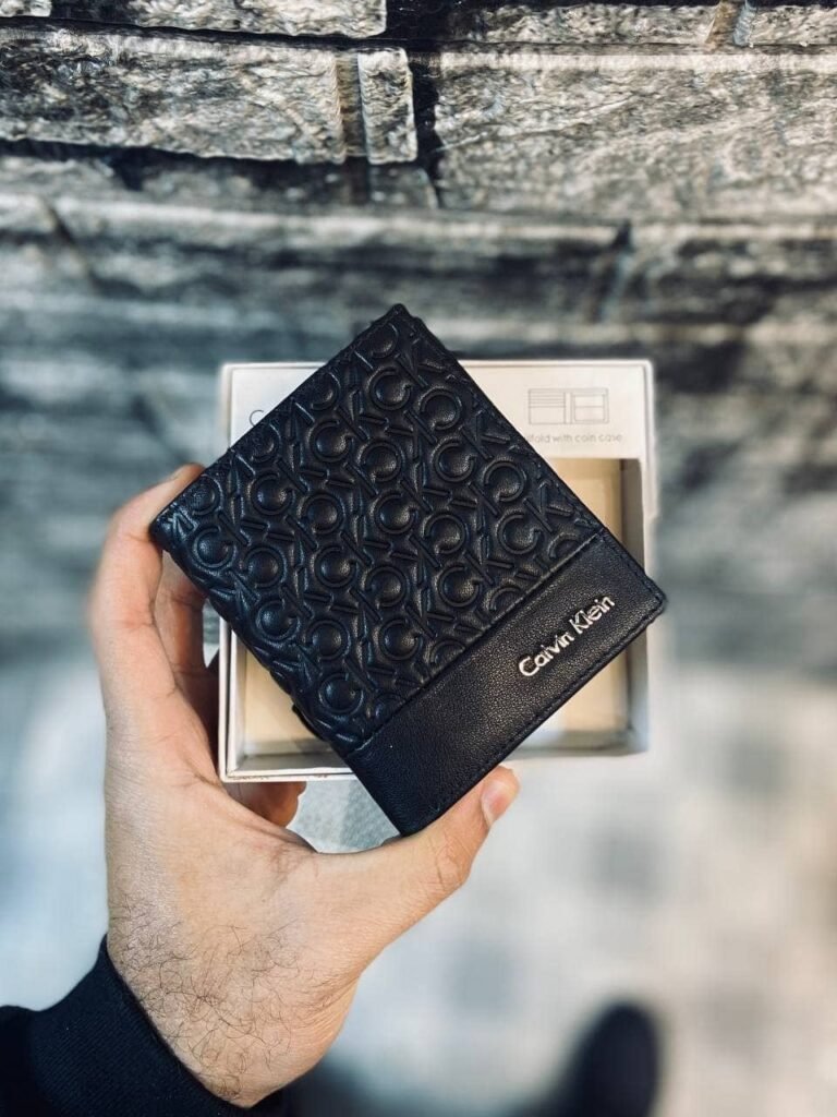 Calvin Klein CK Wallet For Men Black Color | Catchy Watches