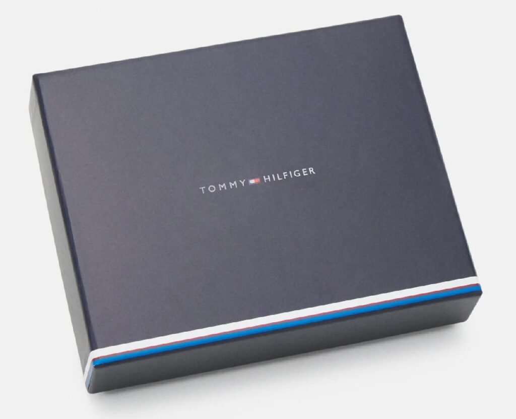 Tommy Hilfiger TH Trifold Wallet Brown Men | Catchy Watches