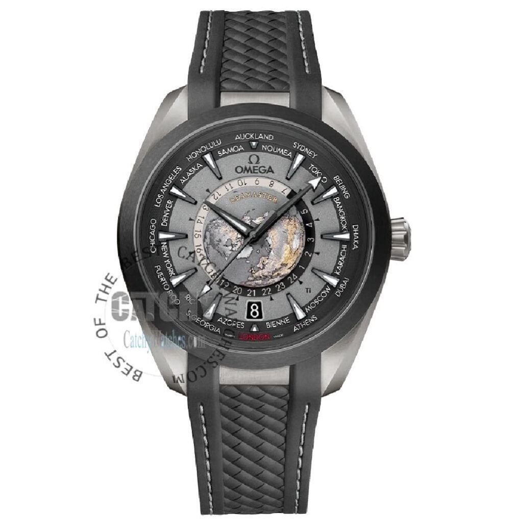 Omega Seamaster Aqua Terra Black GMT Men | Catchy Watches