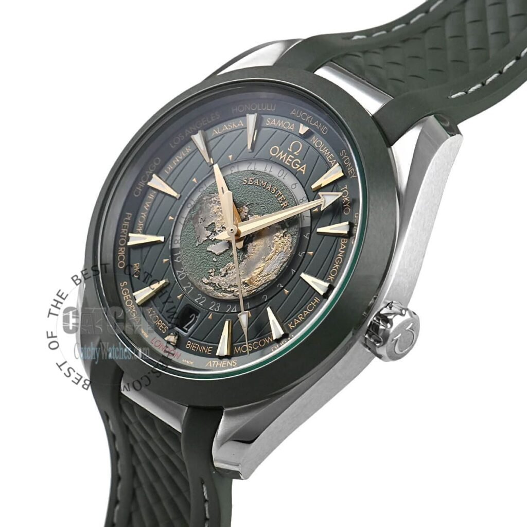 Omega Seamaster Aqua Terra Green GmtMen | Catchy Watches