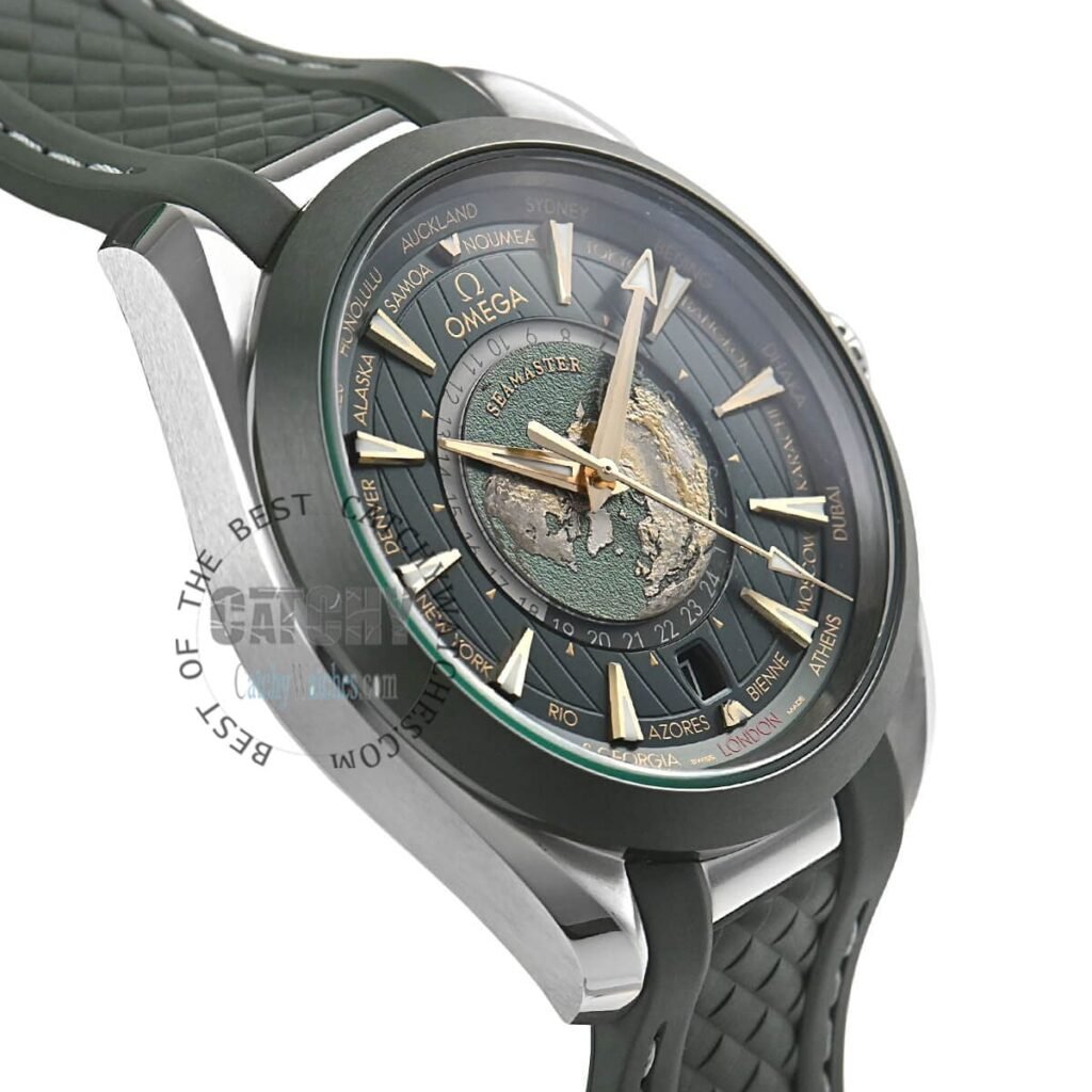 Omega Seamaster Aqua Terra Green GmtMen | Catchy Watches